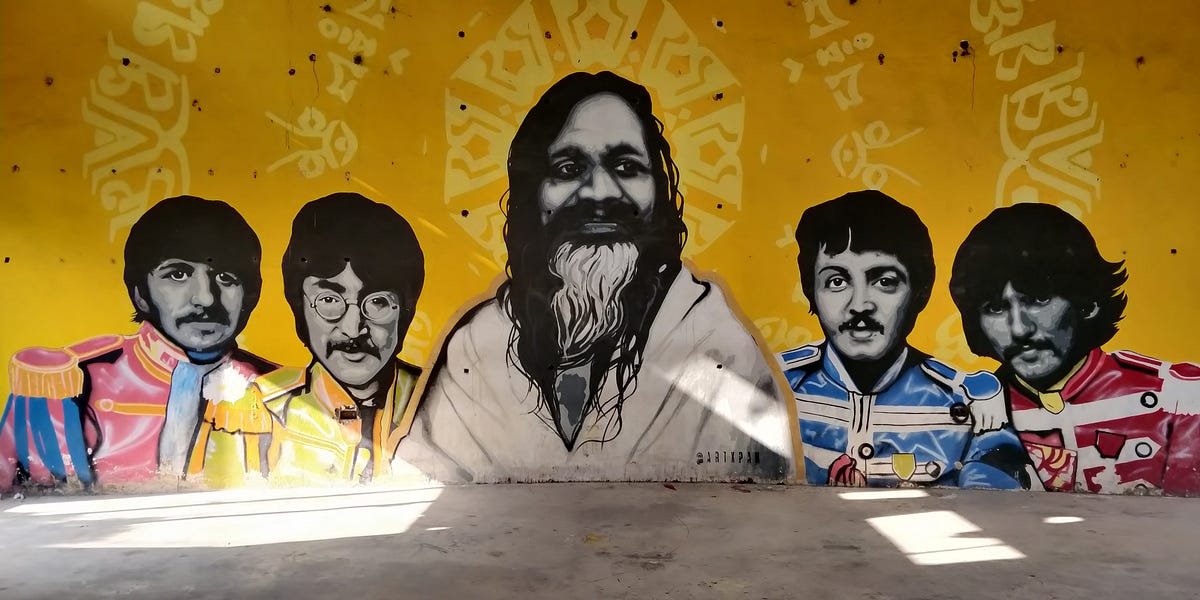 The Beatles Ashram. A rustic, dilapidated ashram in… | by arun ...