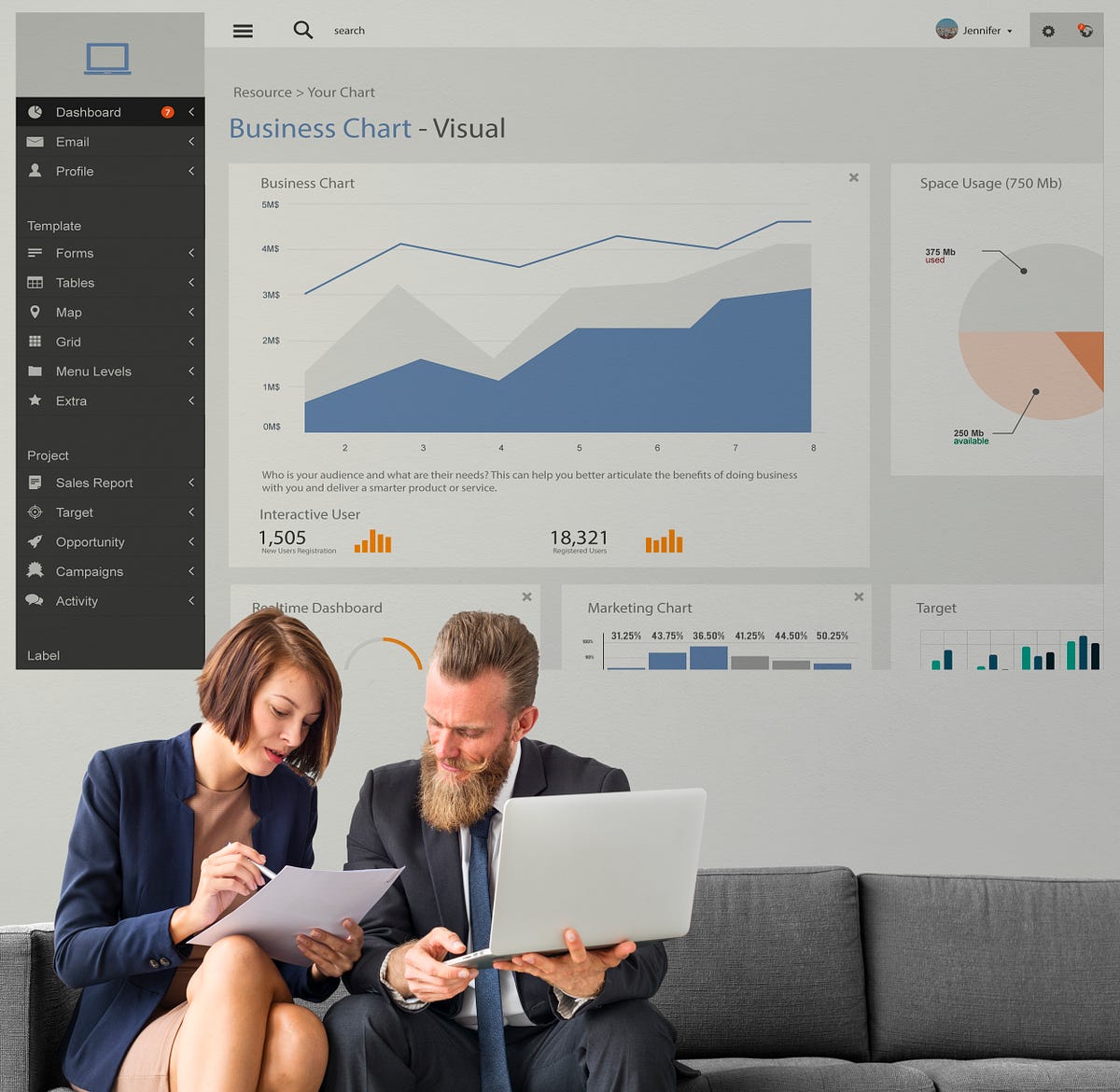 Dashboard Design for Data Analytics | by DesignTalks - Digital Agency ...