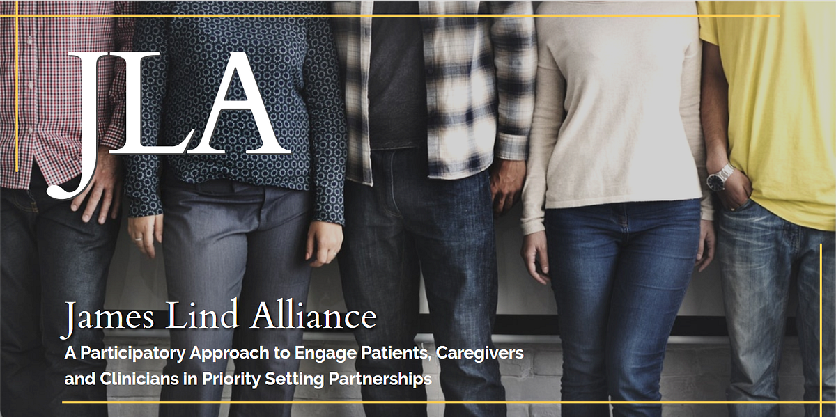 Introduction to the James Lind Alliance | by CHI KT Platform ...