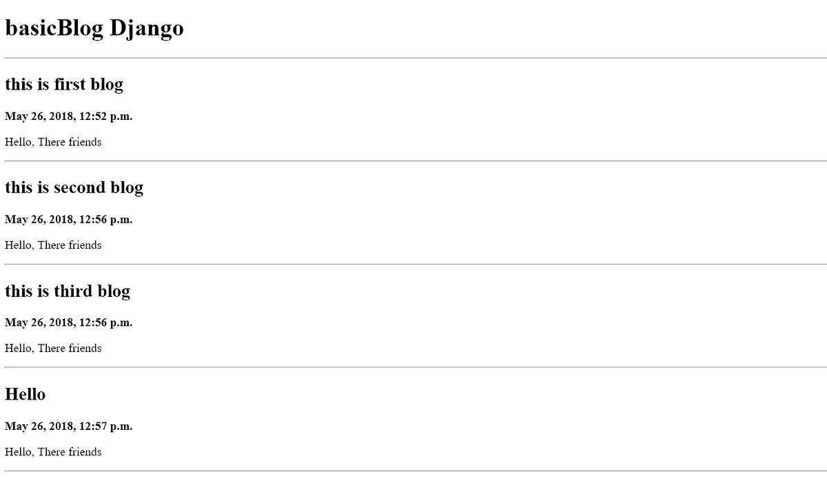 เขียน Blog ด้วย Django | ตอนที่ 5 List view | by Nonthakon Jitchiranant ...