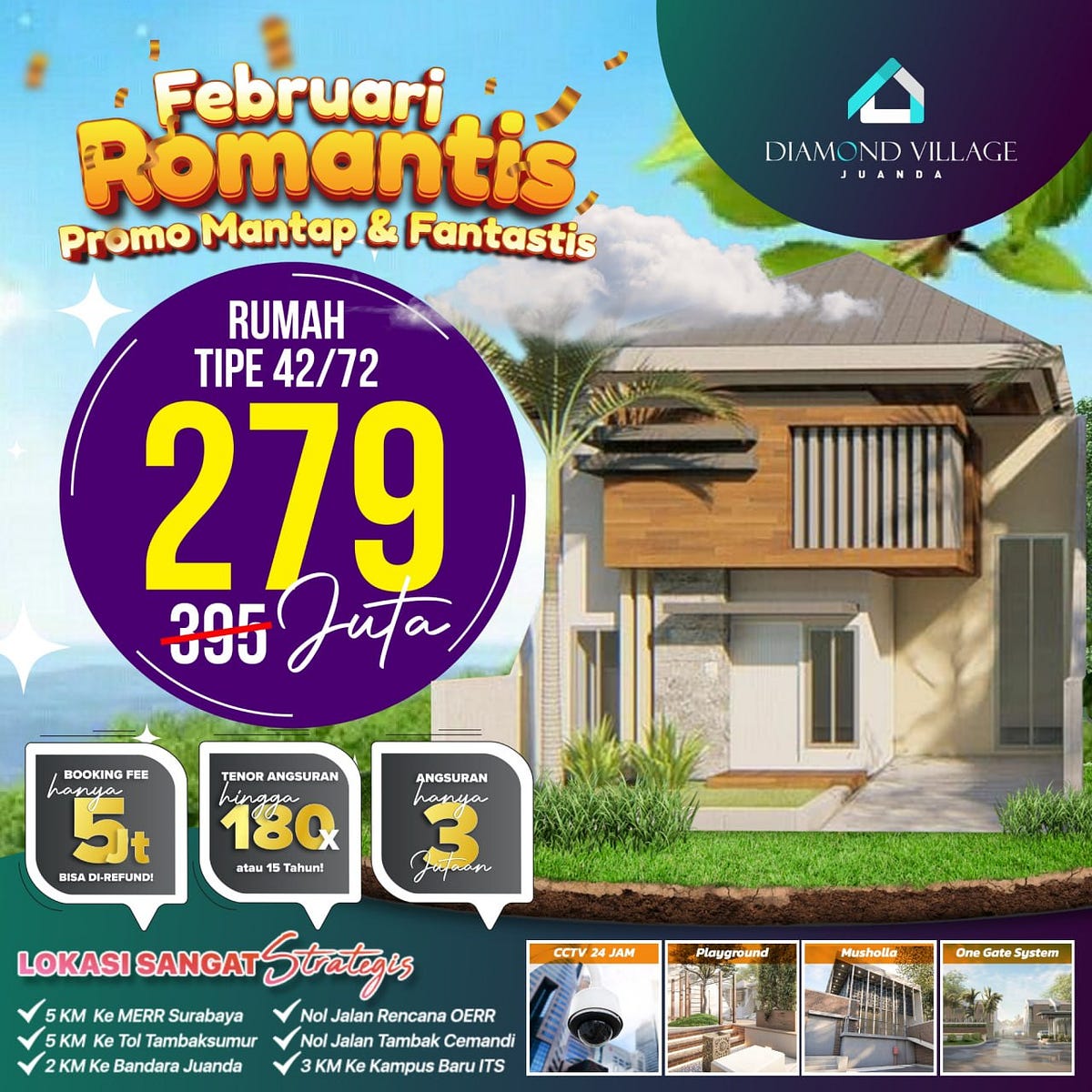 Diskon, WA 0823–3511–9990, Rumah Di Sidoarjo Fasilitas Terlengkap Hanya 200 Juta-an | by ...