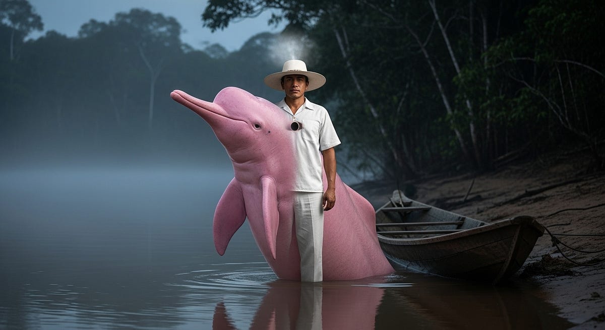 There’s a Pink Dolphin in the Amazon That Locals Say Can Turn Into a ...