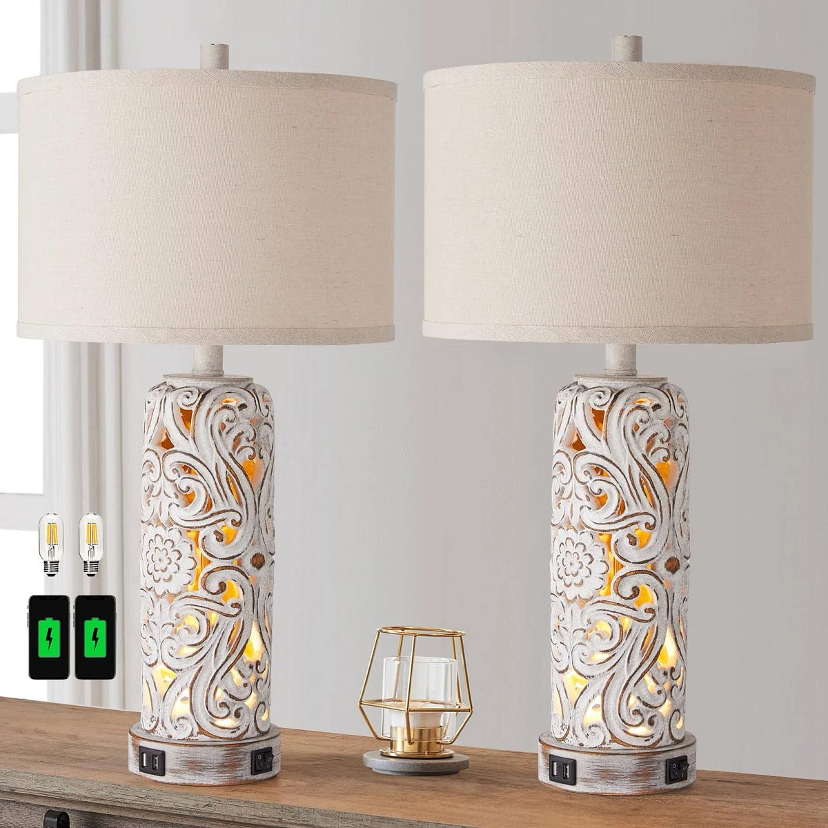 Table Lamps For Living Rooms. The art of lighting up our living… | by ...
