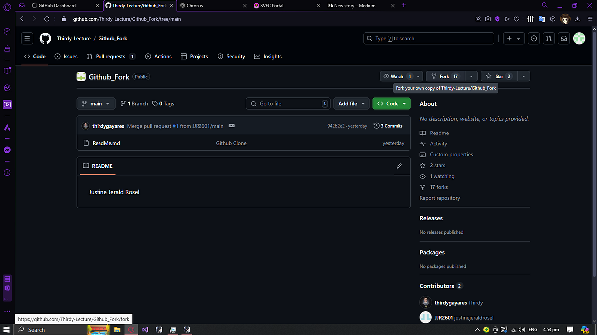 Cloning a GitHub Fork - Mj Migueh - Medium