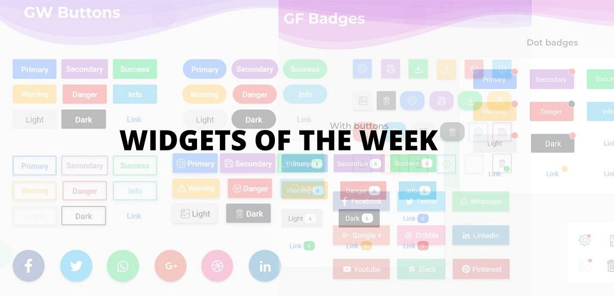 Flutter Widgets of the Weeks. Thanks for all begin touch with us at… | by Ionic Firebase App ...