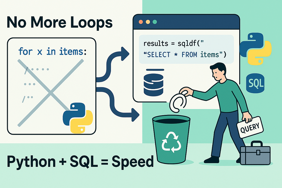 I Stopped Writing Python Loops and Started Querying with SQL | by Nikulsinh Rajput | Medium