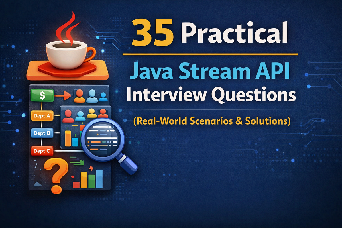 35 Practical Java Stream API Interview Questions (Real-World Scenarios ...
