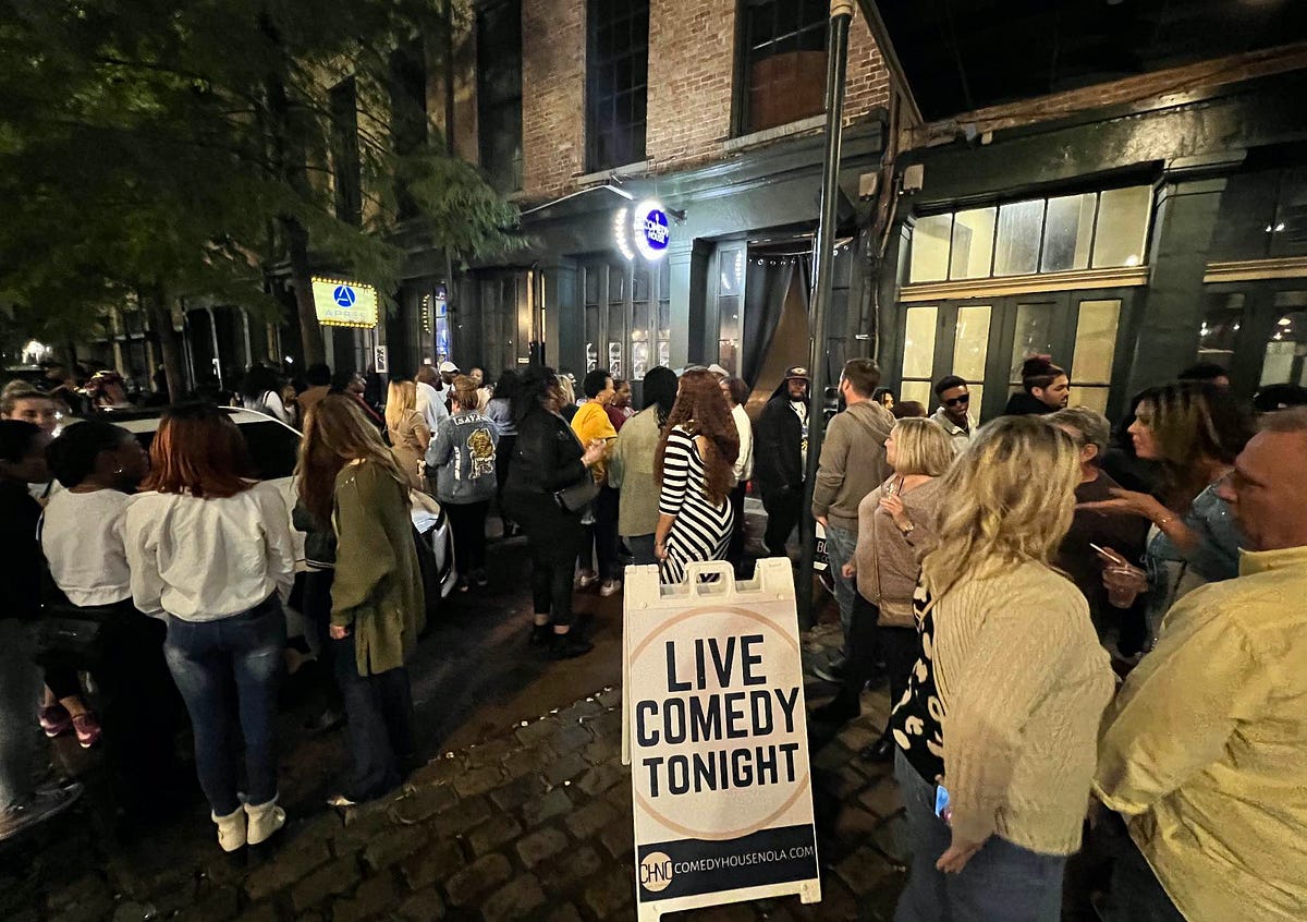 What I learned running a comedy club in March 2023 | by Chris Trew | Medium