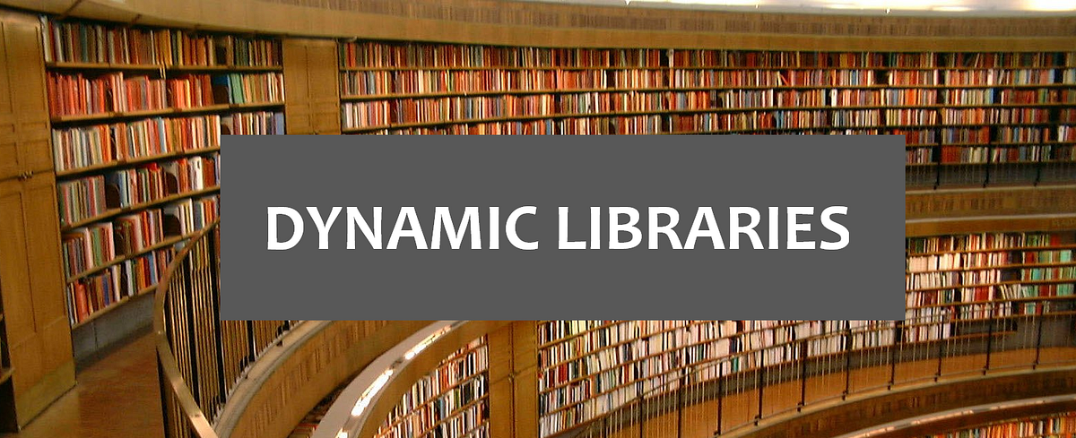 Dynamic libraries. In a past post, which you can find in… | by Ana ...