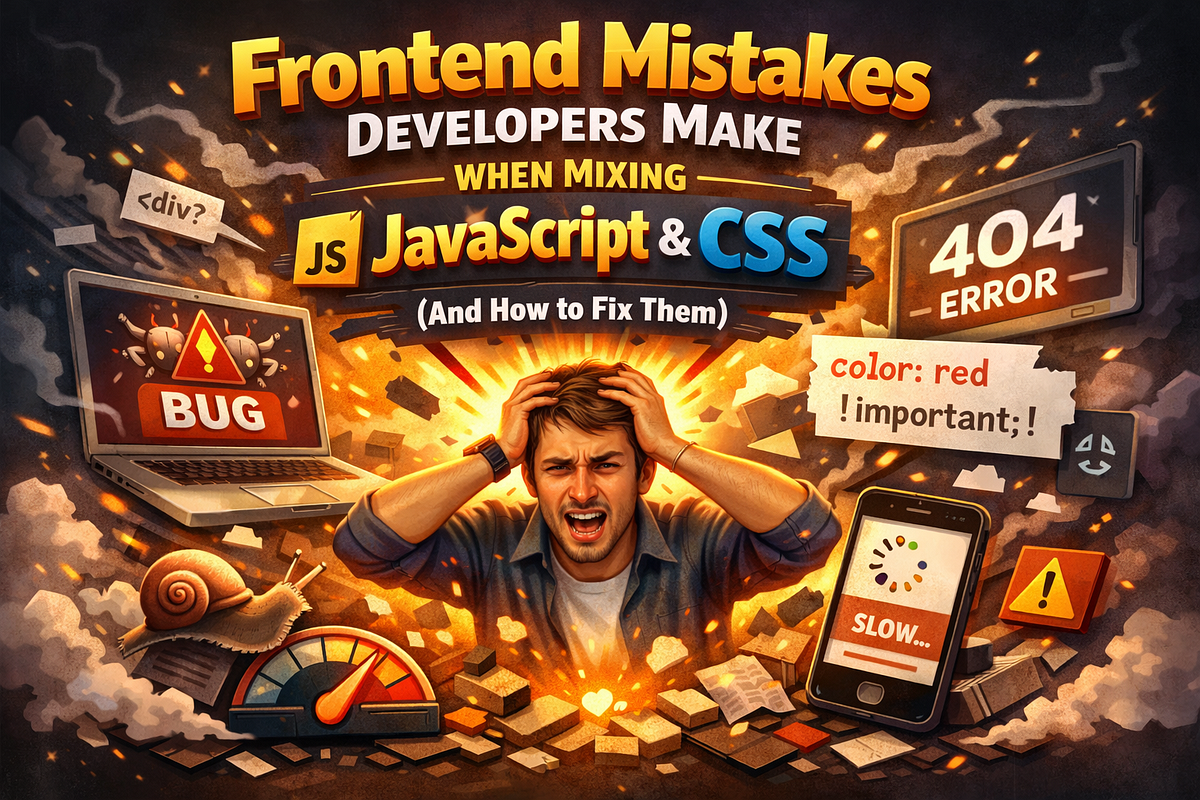 7 Frontend Mistakes Developers Make When Mixing JavaScript & CSS (And ...