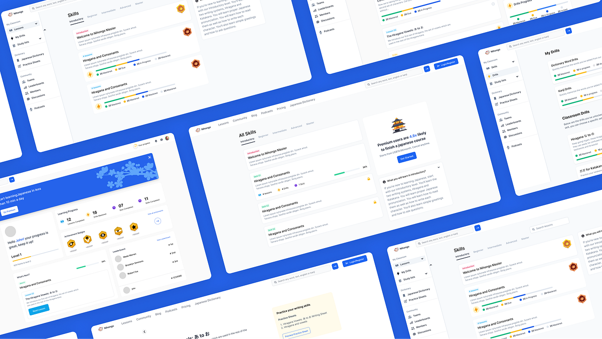 Nihongo Master Classroom Experience Design Case Study | by Danish Aslam ...