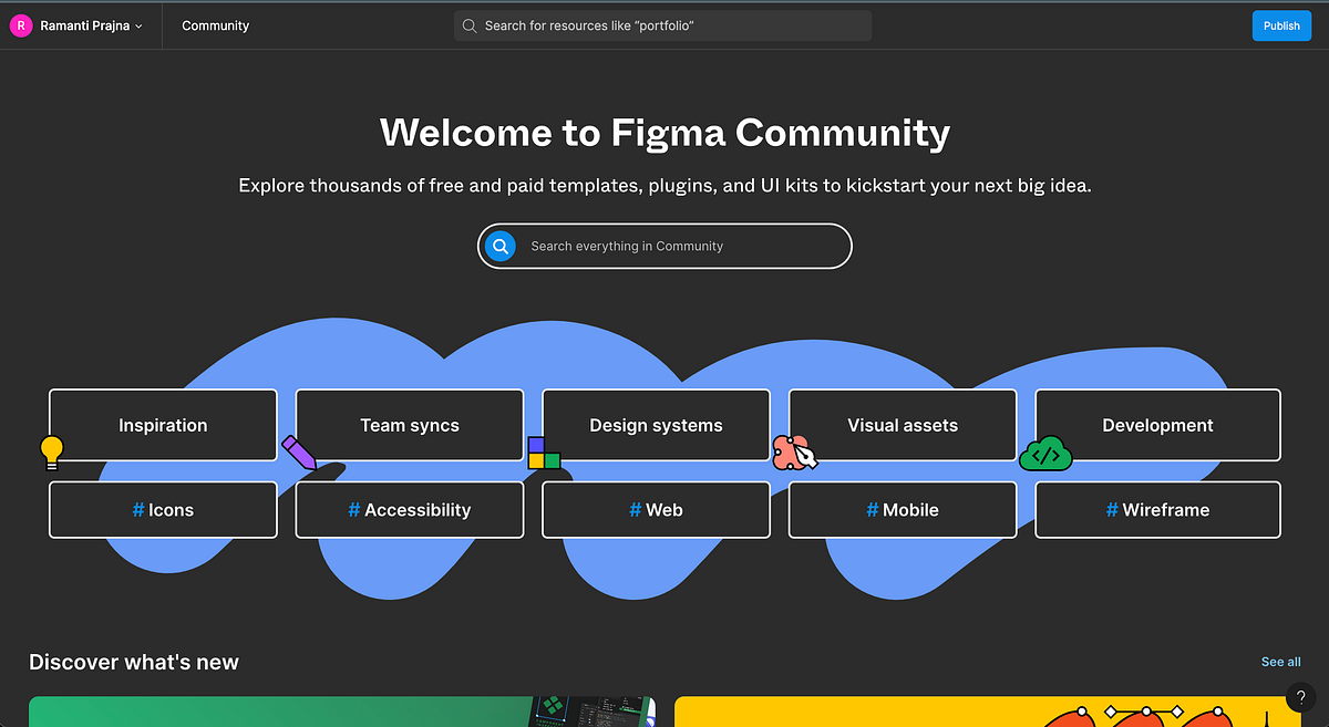 Exploring the Creative Hub: Discovery the Figma Community | by Ramanti Prajna | Medium