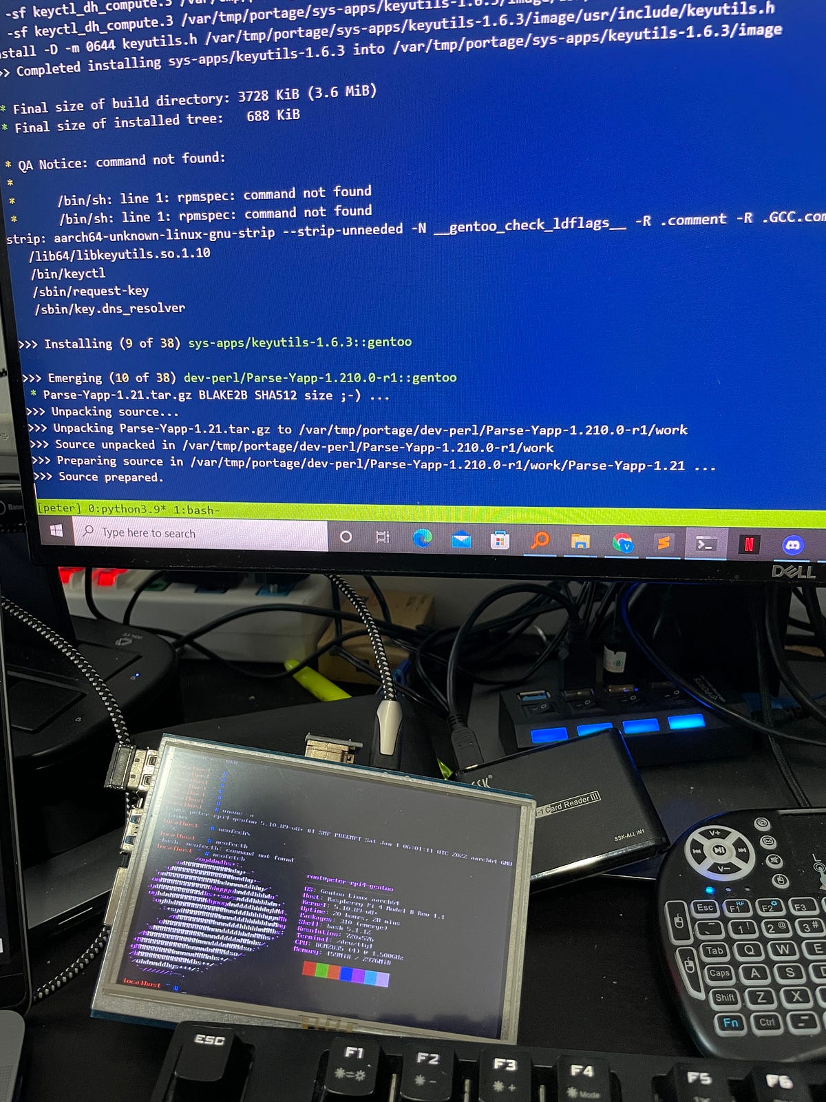 Cài đặt Gentoo Linux (arm64) lên Raspberry Pi 4 | by hoangnguyen | Medium