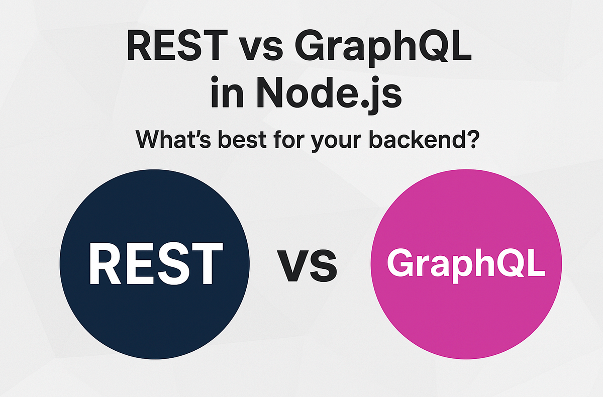 REST vs GraphQL in Node.js. What’s best for your backend? | by JS Maraiya | Medium