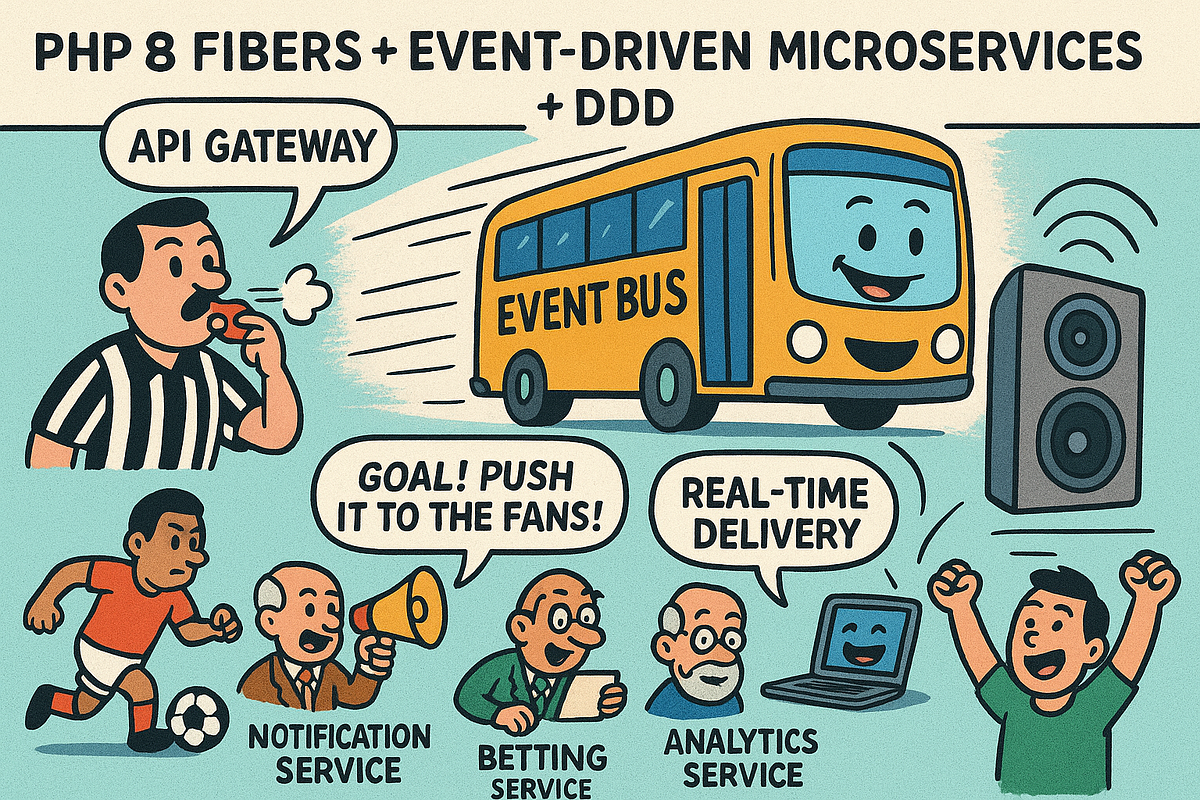 How PHP 8 Fibers, Event-Driven Microservices, and DDD can Power Real ...