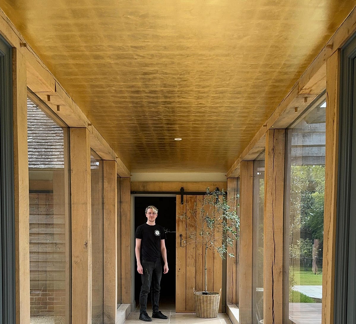 The Midas Touch: Gold Leaf For Interior Design | by Rebecca West ...