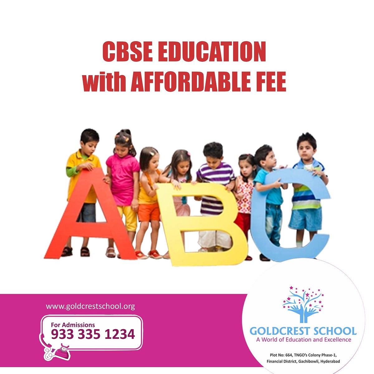 Top 10 CBSE Schools In Hyderabad. Goldcrest is one of the well known ...