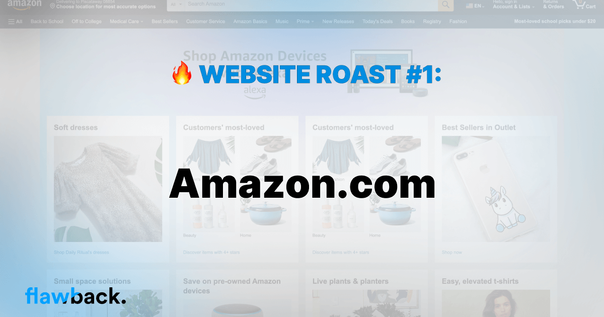 Website Roast #1: Everything we dislike about Amazon and their UX | by ...