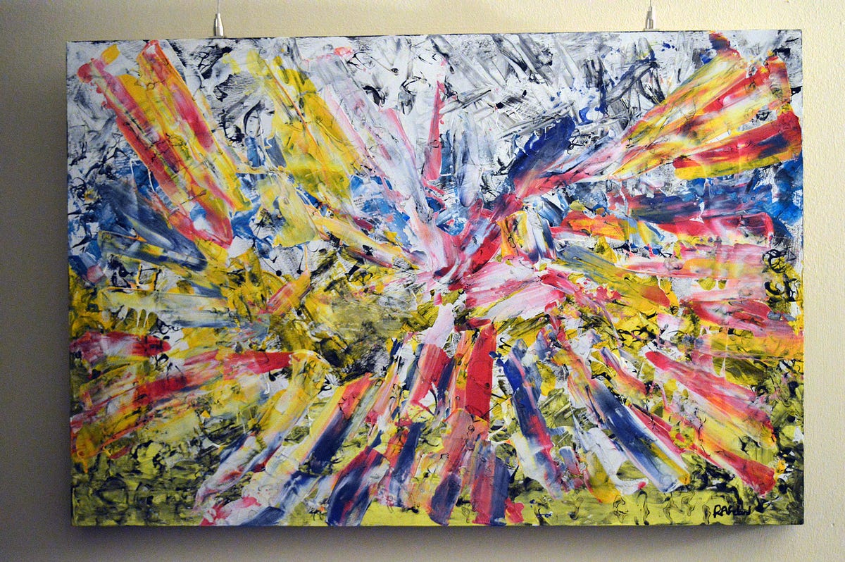 Contemporary Abstract Art Contemporary Artist Robert Ireland | by ...