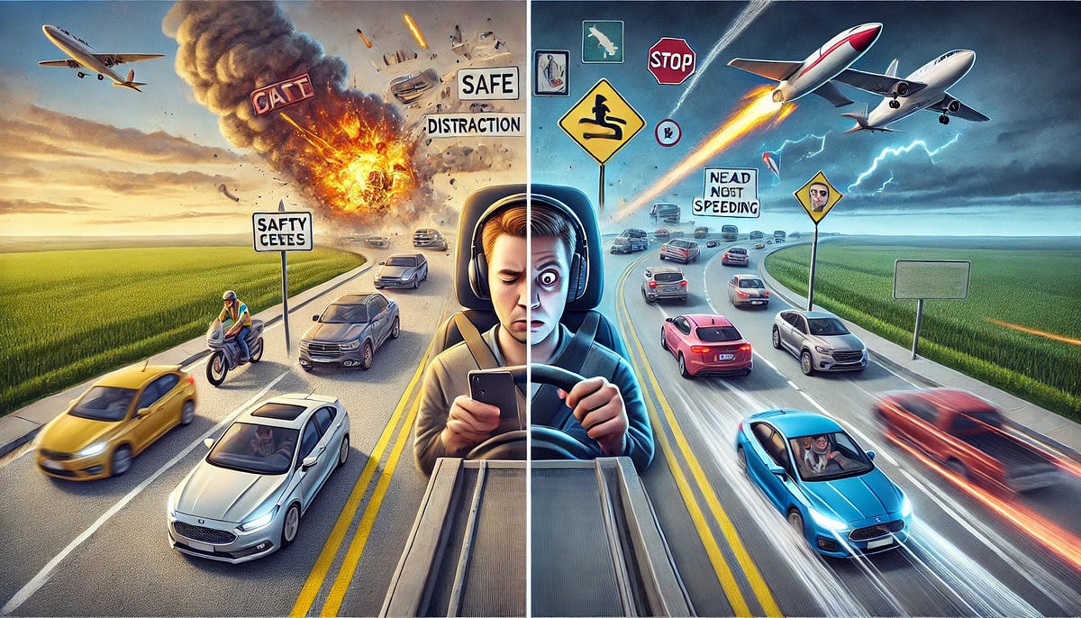 How Much Do Distraction, Emotion, and Other Unsafe Behaviors Increase ...