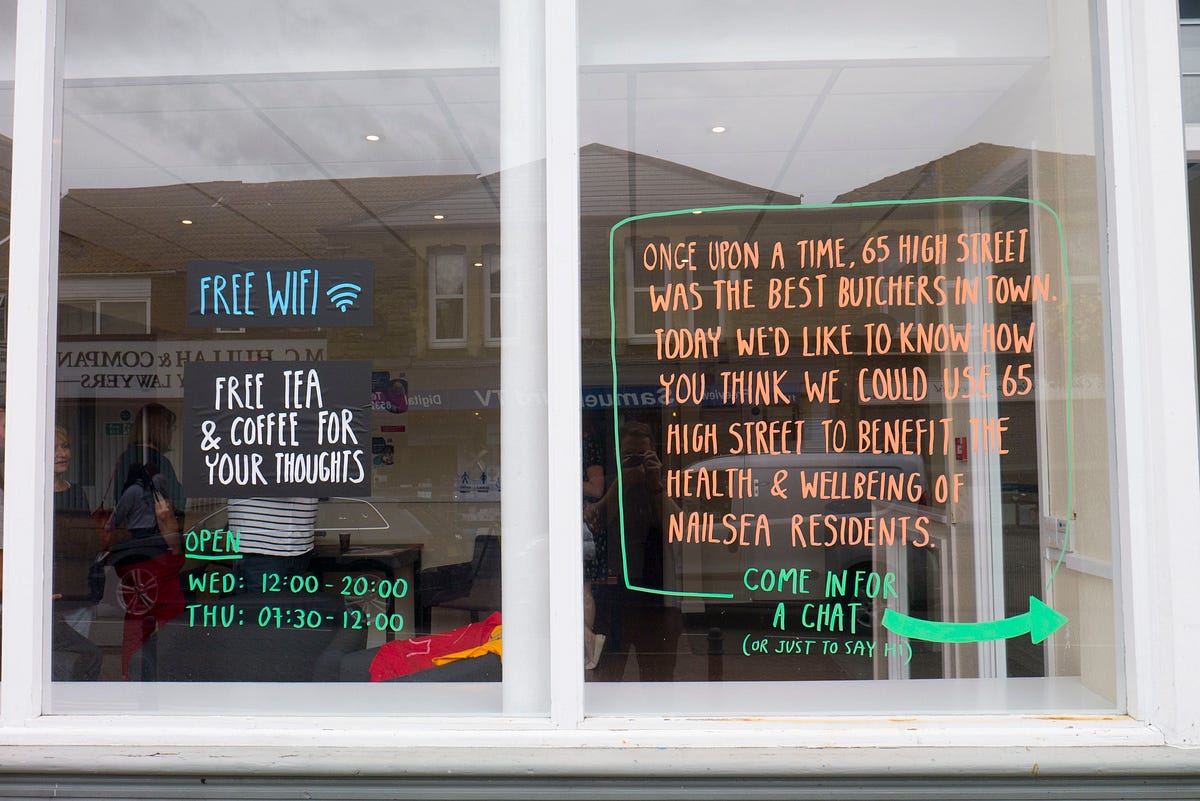 Pop-up shop co-design — designing a Digital Health Hub on the high street | by Tim Brazier ...