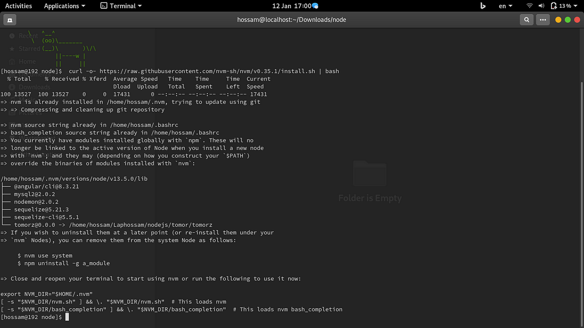 Install Nodejs Using Nvm Best Way By Hossam Hassan Medium