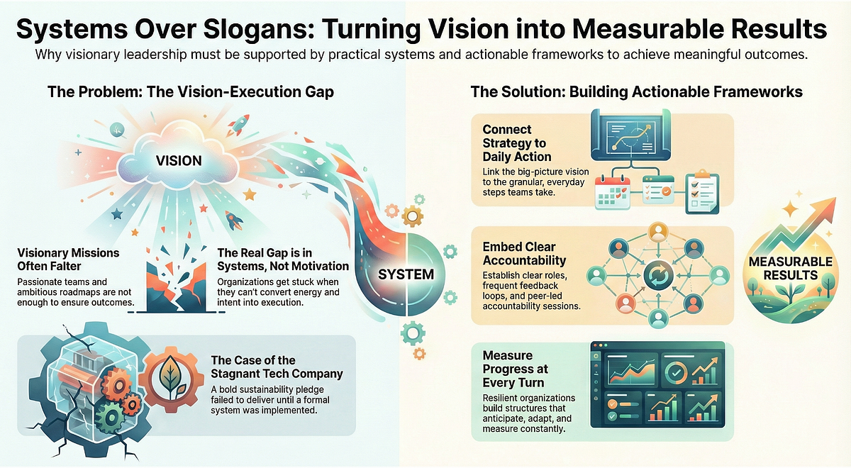 Rethinking Leadership: Turning Vision into Measurable Progress | by ...