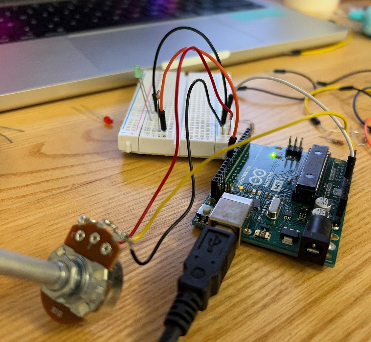 Lab #3: Potentiometer. Marissa Maldonado. Professor Kimiko… | by Marissa Maldonado ★彡 | Medium