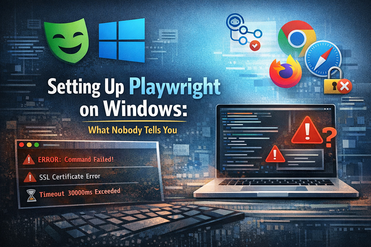 What Nobody Tells You About Setting Up Playwright on Windows | by ...