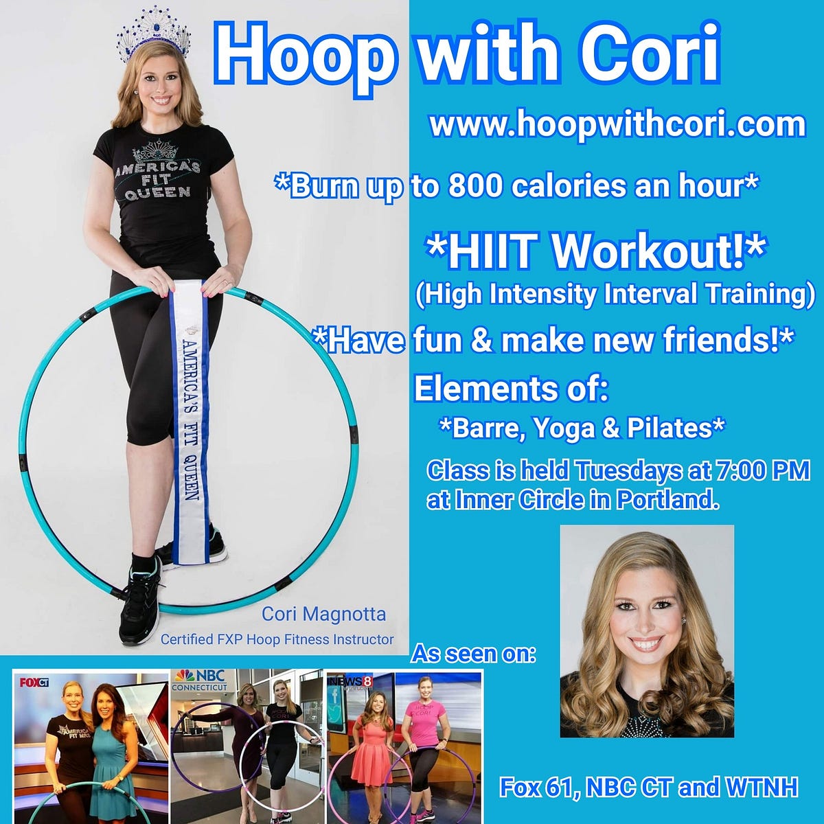 Cori Magnotta Hoop Fitness. Cori Magnotta’s passion for hula… | by Cori ...