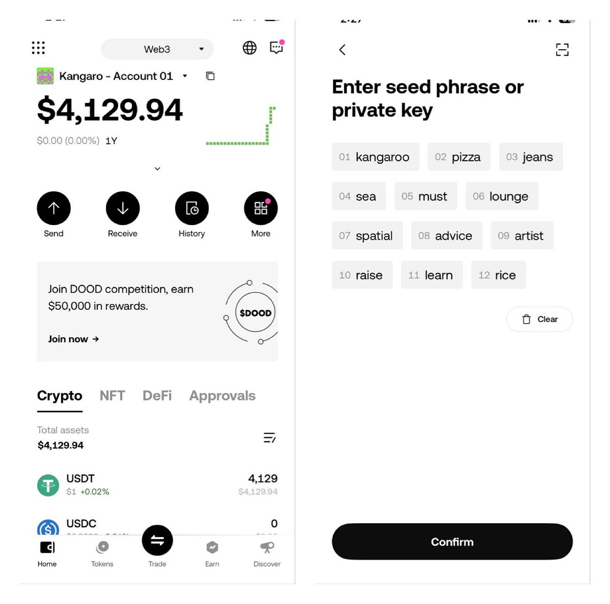 How can i. send my 4000 USDT from Okx wallet to binance? - Miya clark - Medium
