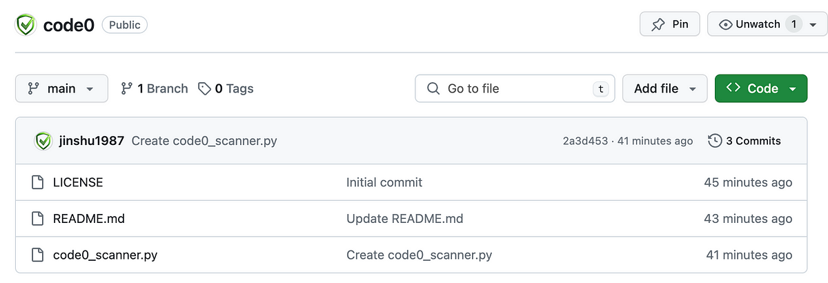 Code0 The Open Source Ai Powered Code Security Scanner By Jinshu Peethambaran Medium