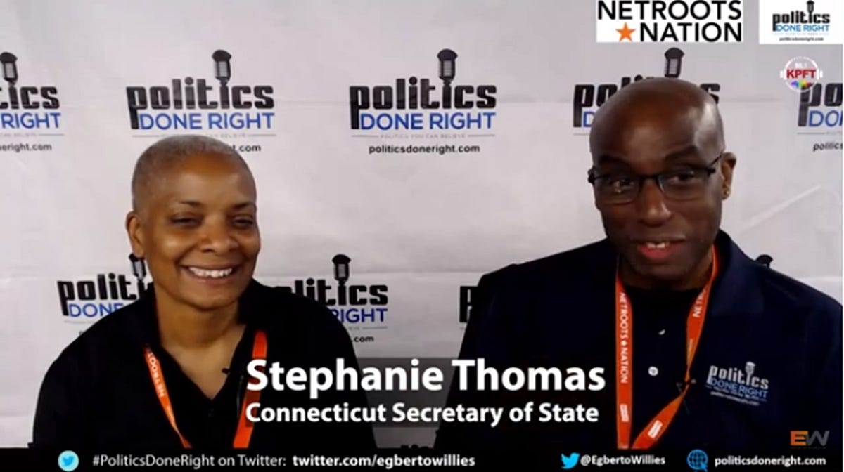Stephanie Thomas, Connecticut Secretary of State, details her ascension ...