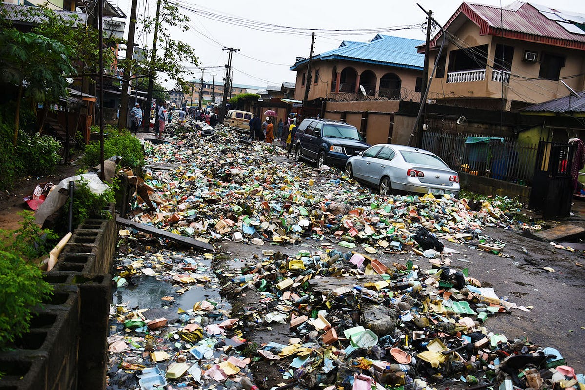 Lagos: A Graveyard Of Plastics. In Lagos, one of those rainy July… | by ...