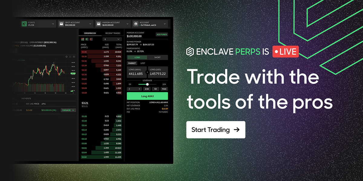 Introducing: Enclave Perps. We’re live. | by Enclave Markets | Aug ...