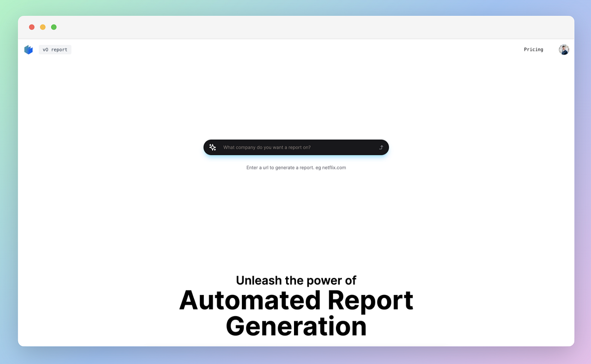 Revolutionizing Automated Report Generation with Carbon Web Scraping at ...