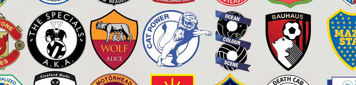 All of the @_bands_fc bands and clubs | by Paul Hutchinson | Medium