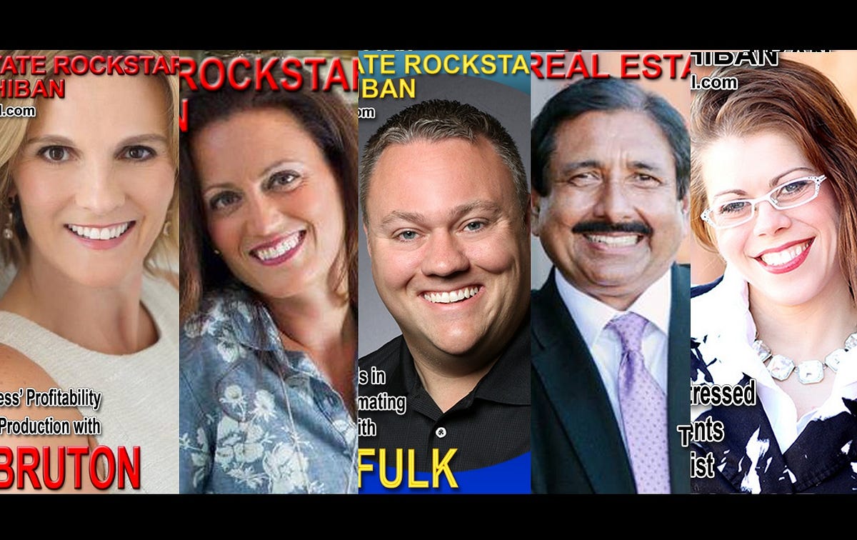 Top 5 Real Estate Rockstars Podcasts for June 2018 | by Pat Hiban | Medium