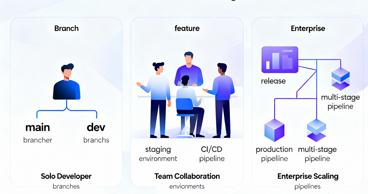 Git Branching Strategies: From Solo Developer to Enterprise Teams | by ...