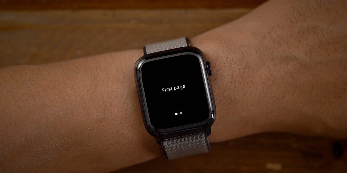 How To Implement Page Control In Swiftui On Watchos By Federico Rotoli Swiftui Medium