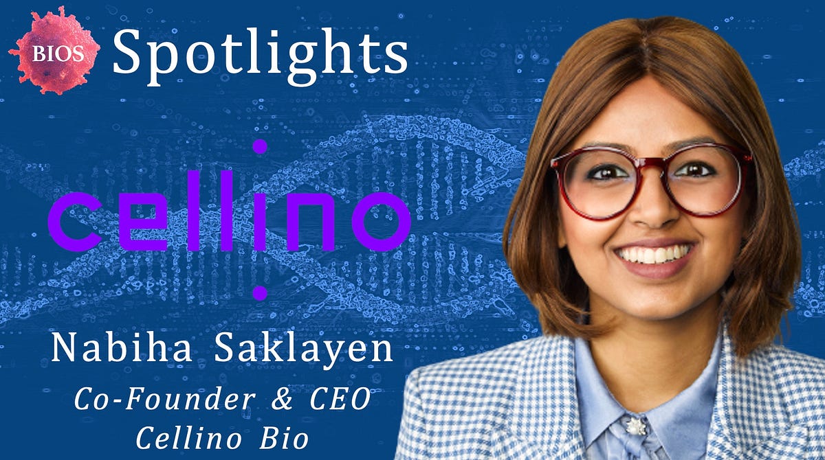 Founder Spotlight #14: Nabiha Saklayen @ Cellino Biotech | by BIOS ...