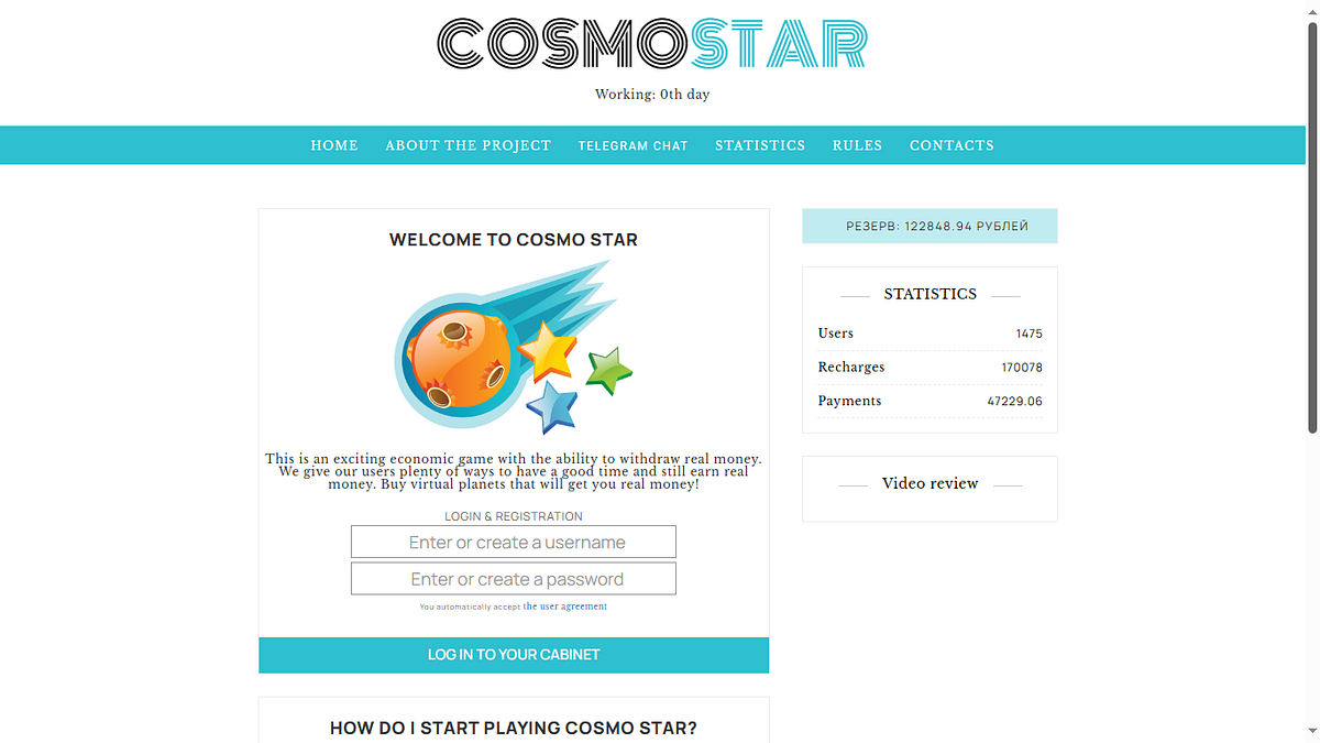Cosmo-star Reviews — Cosmo-star.fun Paying or Scam | by Uknits | Sep, 2023 | Medium