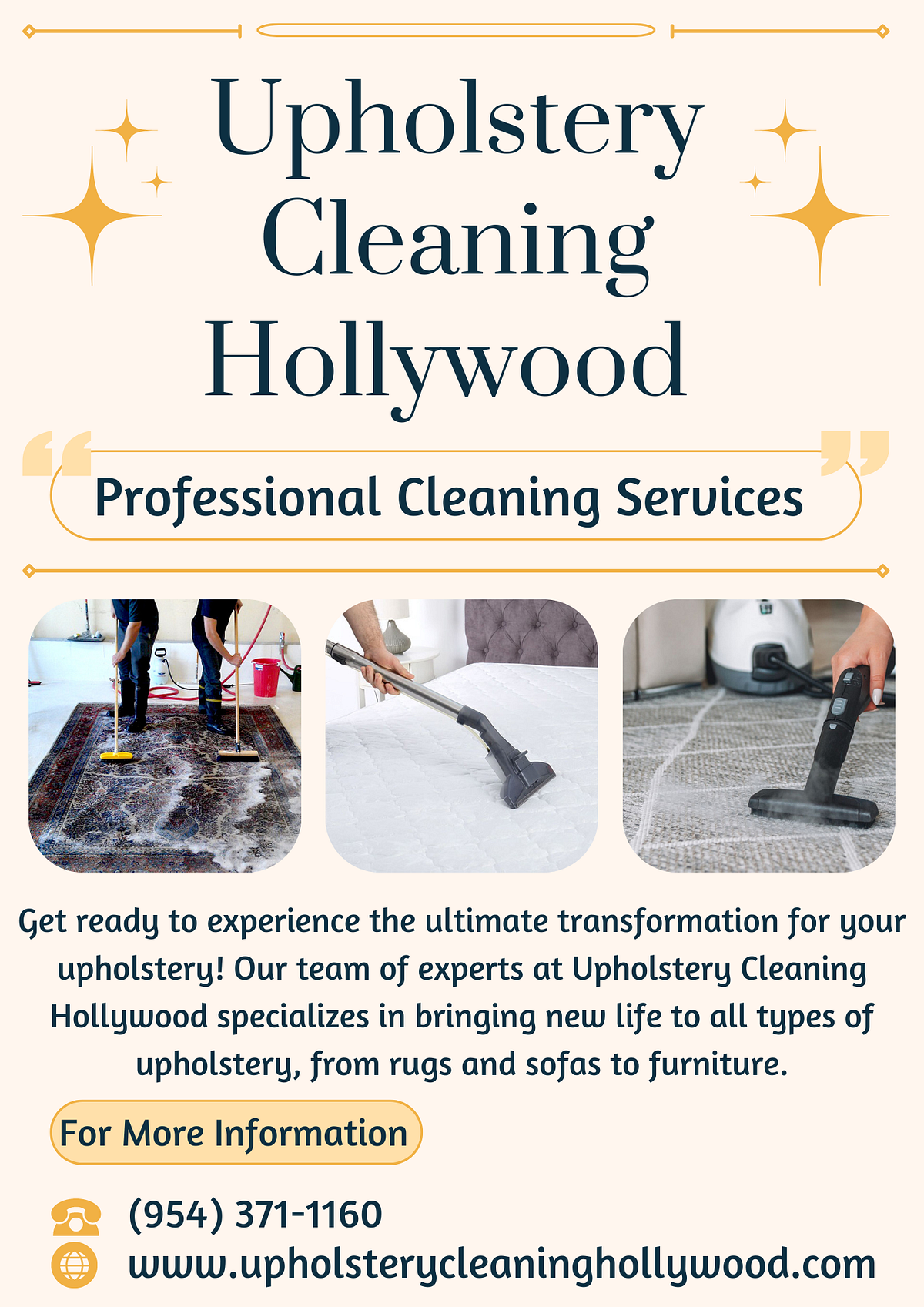 Experience the Ultimate Clean for Your Upholstery with Hollywood’s ...