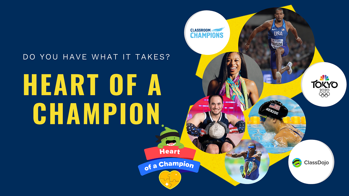 NBC Olympics, ClassDojo, and Classroom Champions bring you “Heart of a ...