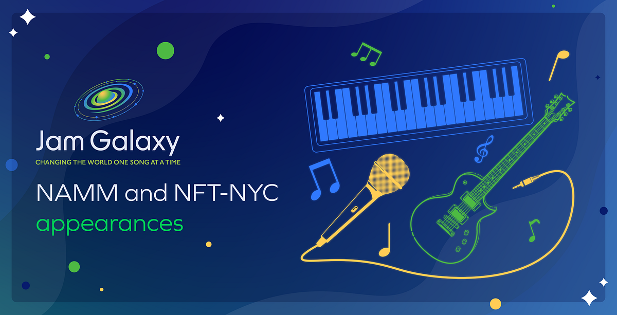 Jam Galaxy — NAMM Performance & June 22 NYC Appearance! | by Haley Lowy | SingularityNET | Medium