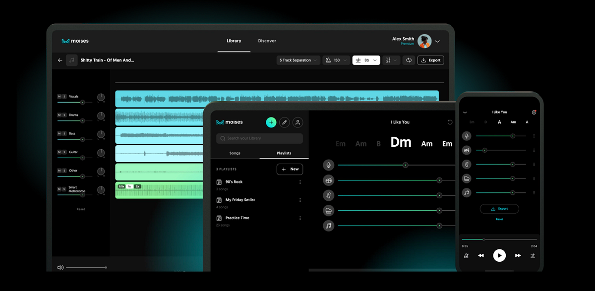 Moises, the Complementary AI App for Musicians, Reaches 30m+ Users | by ...