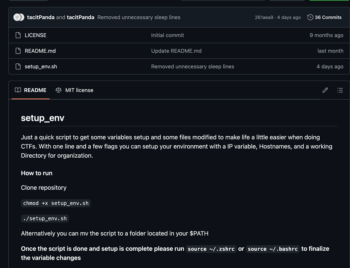 Making CTF easy by scripting | by tacitPanda | Medium