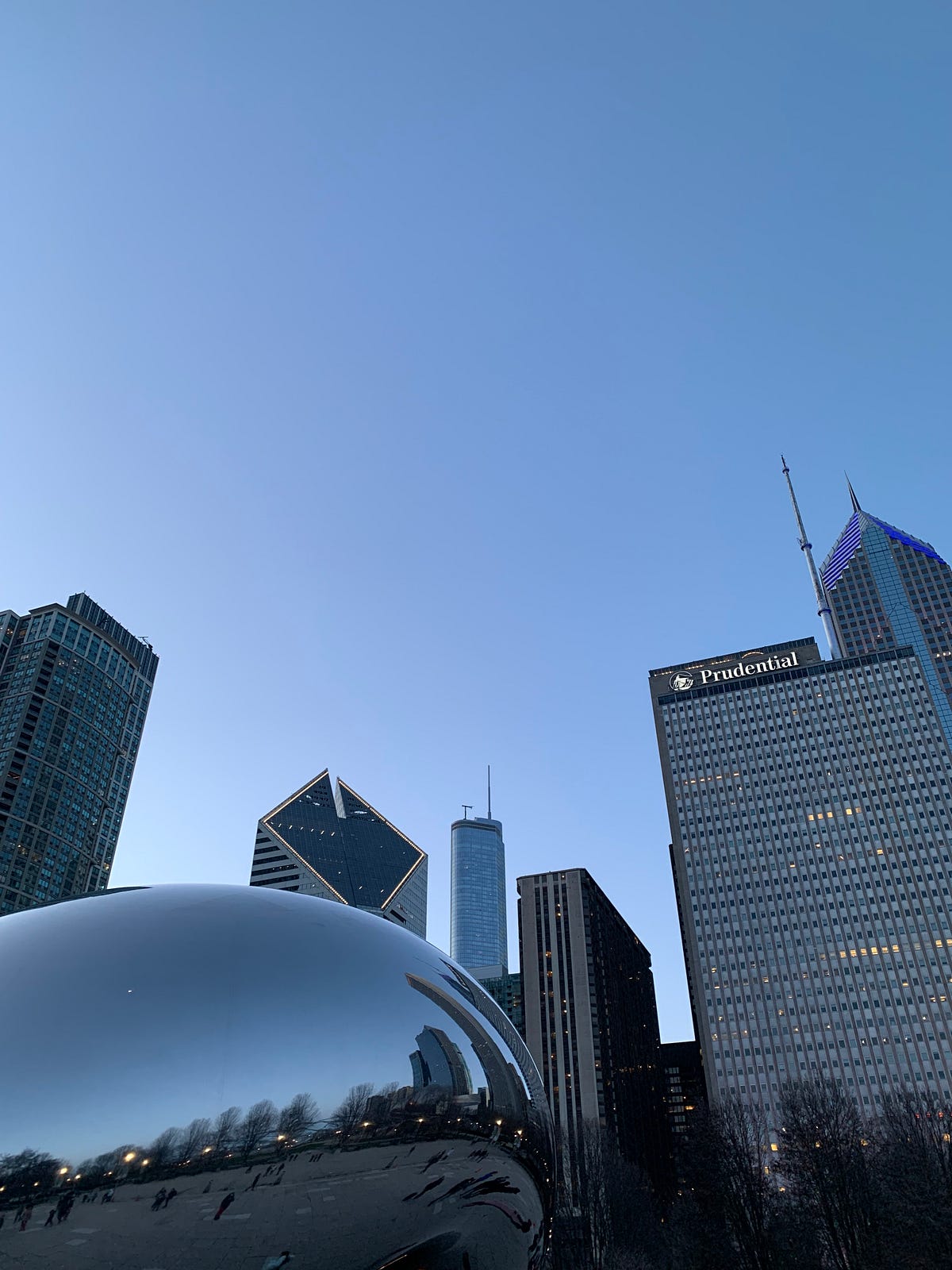 Lessons from Chicago. Flying over a partially frozen Lake… | by Alys ...