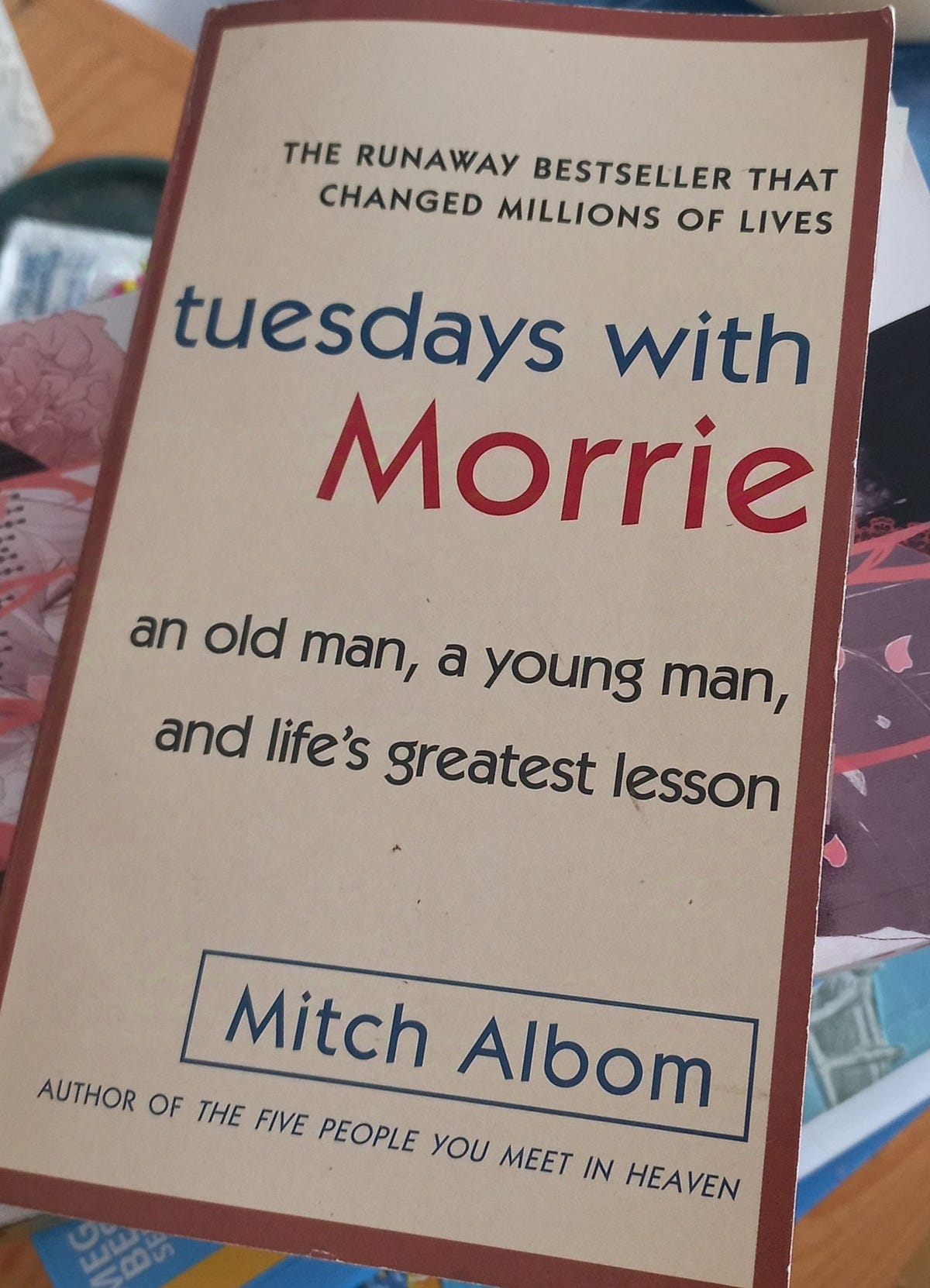 Tuesdays with Morrie. An old man, a young man, and life's… | by Revanth ...