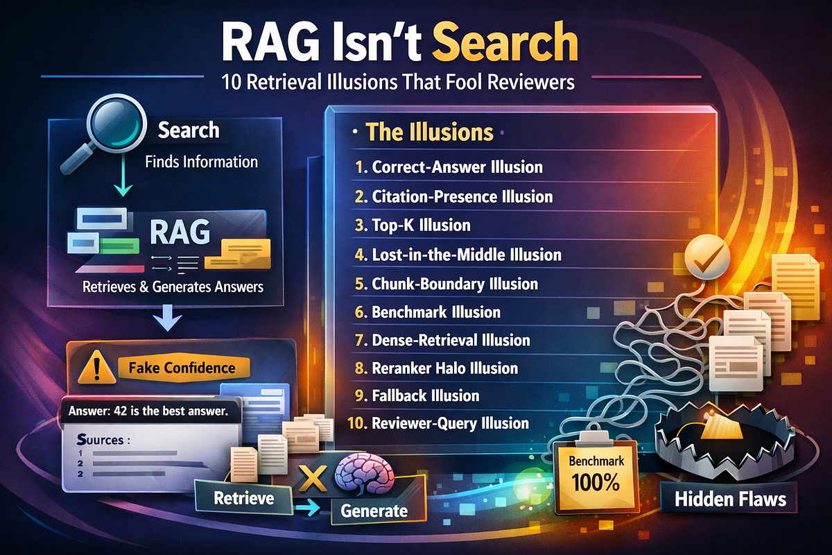RAG Isn’t Search. How to spot the retrieval illusions… | by Quaxel ...